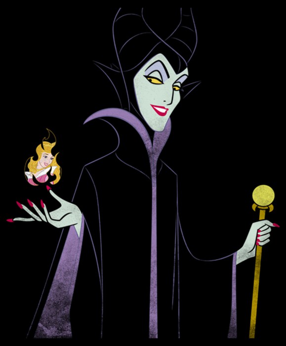 Men's Disney Princesses Sleeping Beauty Maleficent Staff and Aurora ...