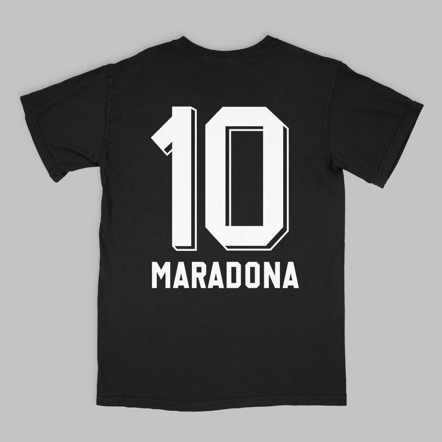Maradona Signature Number 10 Tee | Iconic Football Tribute | Bold ...